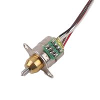 Quality Mini 10mm diameter linear stepper motor 2-phase 4-wire fixed axis micro linear for sale