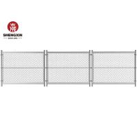 Quality Zinc Coating 2inch Thick Chain Link Fence Guard Against Thieves for sale