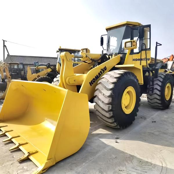 Quality 2nd Hand Komatsu WA470 Wheel Loader Used Front Loader 22T for sale
