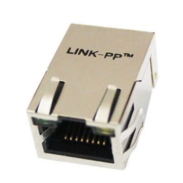 Quality IP Phone RJ45 Modular Jack , LPJ1106AANL Cross Foot Rj45 XRJH-11-01-8-8-1-A-L for sale