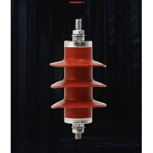 Quality 3kV 10kV Polymer Zinc Oxide Lightning Surge Arrester for sale