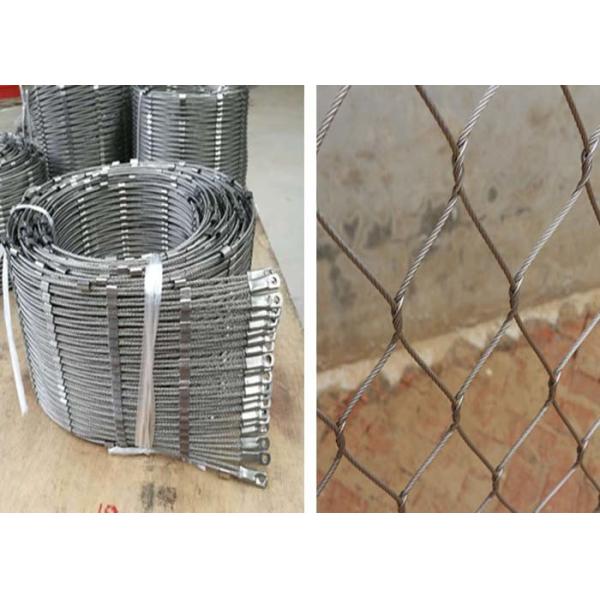 Quality Flexible Stainless Steel Rope Cable Mesh For Safety Netting for sale