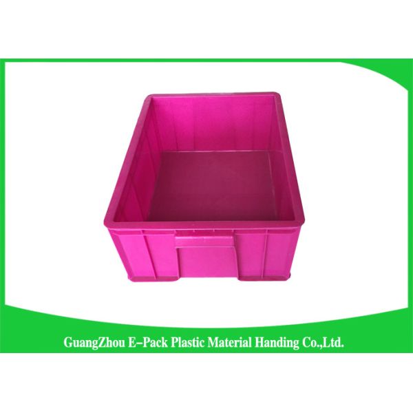 Quality Blue Stackable Plastic Bins Convenience Stores , Standard Size Plastic Stacking for sale