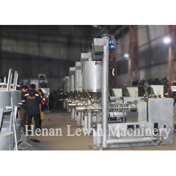 Quality Spiral Oil Extraction Machine For Sunflower Seeds for sale