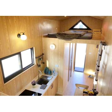 Quality Light Steel Frame Prefab Eco Modular Tiny Trailer Home Modular Prefabricated for sale