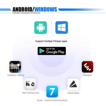 Quality Customized Interactive Exercise Mirror , Full Body Gym Mirror With LCD Screen for sale