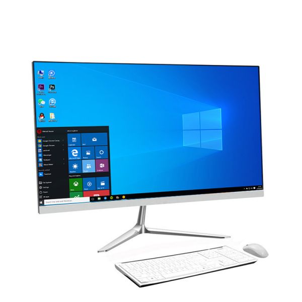 Quality 21.5" Business AIO Desktop Laptops Monoblock Computer Gaming All In One PC with for sale