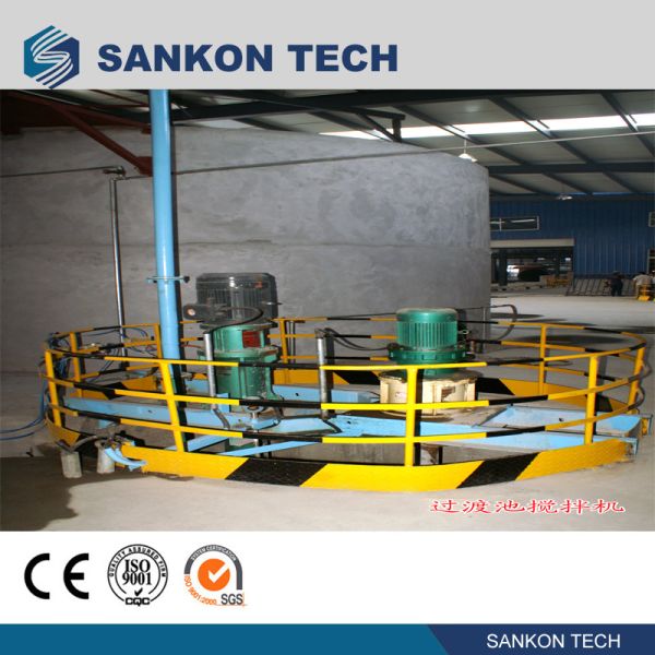 Quality 6m3 850kg steel frame Six cube Reck Slurry Mixers for sale