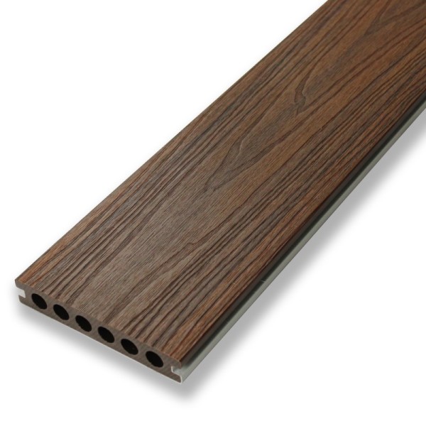 Quality Glossy Eco Friendly Antislip Patio Composite Outdoor Decking Scratch Resistance for sale