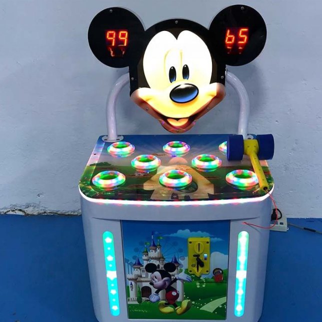 Whack the Mole game machine front view