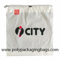 Quality 42*44cm Plastic Drawstring Bags For Electronic Products Packing for sale