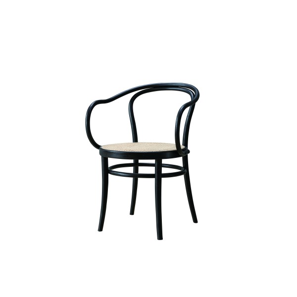 Quality Rattan Seat Black Beech Wood Ash Wishbone Chair 54cm Width for sale