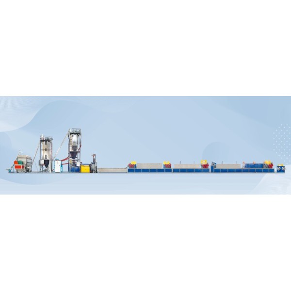 Quality Polyester PET Strap Making Machine Production Line GUGAO Motor 200kg/H for sale