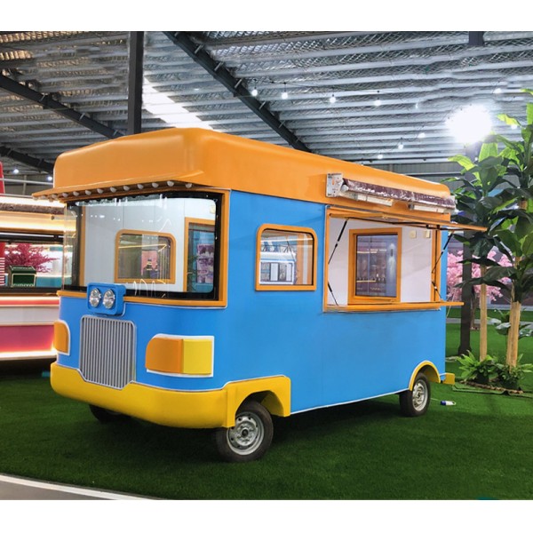 Quality Customization Mobile Food Cart Citroen Electric Food Truck for Hot Dogs and Ice Cream for sale