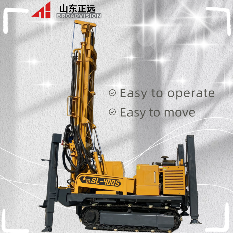 Quality Weather-Resistant for Severe Environments Shandong Zhengyuan SL400S Water Well Drilling Rig for sale