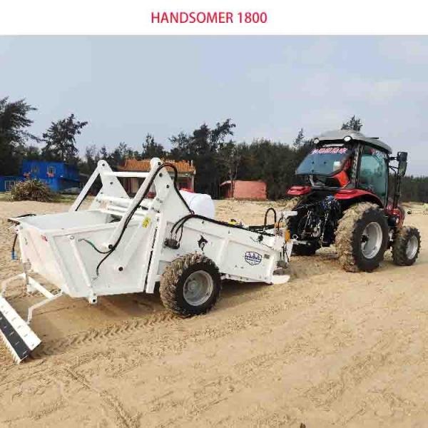 Quality Beach Cleaning Machine Skid Steer Loaders Sand Cleaning Attachments at for sale