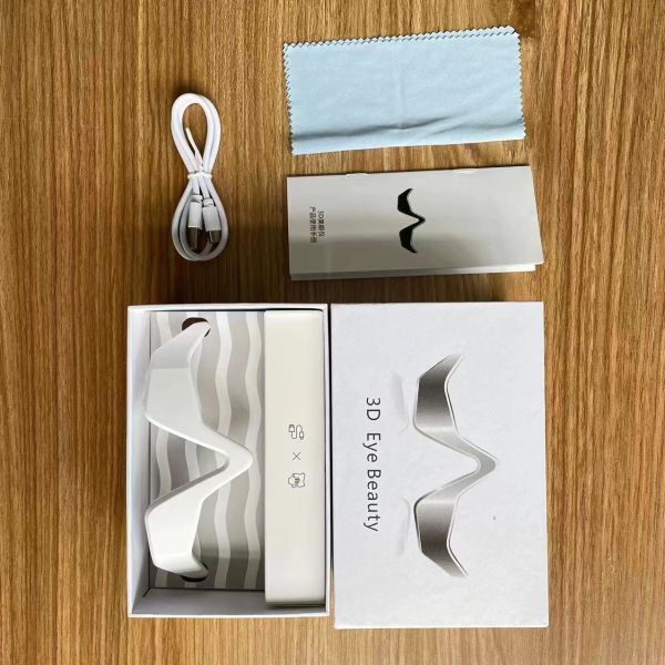 Quality 3D Eye Vibration LED Red Light Therapy Device Anti-aging Micro-current EMS Eye for sale