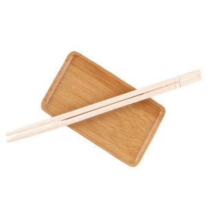 Quality Disposable Bamboo Chopsticks Food Grade with Paper Sleeve Packing for sale