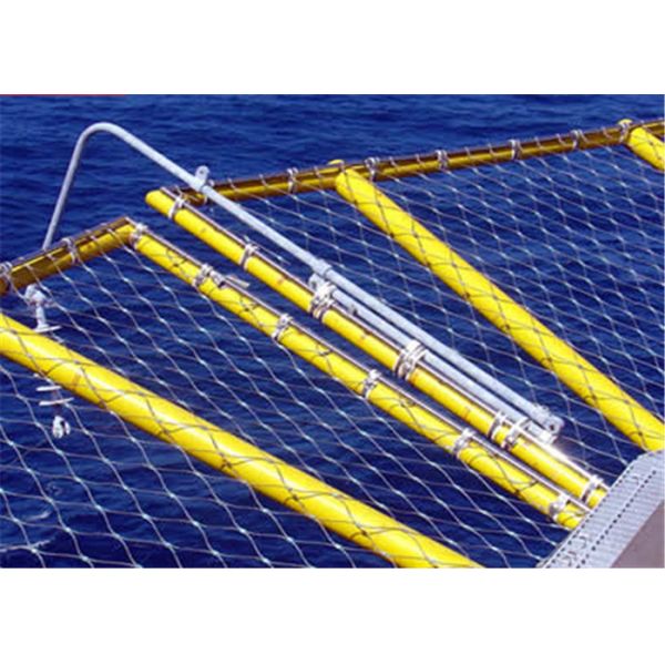 Quality Diamond Hole Helideck Landing Nets Plane Platform Netting for sale