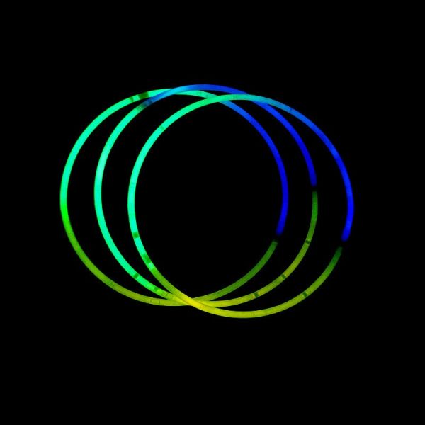 Quality 2022 Party Favor Glow Stick Necklace with Assorted Colors and Non-Radioactive for sale