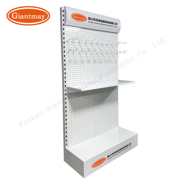 Quality Professional Pegboard Metal Product Displays Hook Display Stand for sale