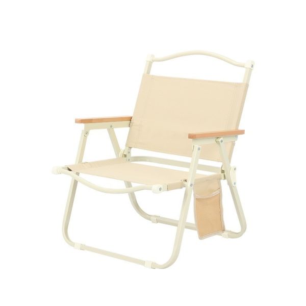 Quality Metal Tube Folding Chair Portable Kermit for Self-driving Trip Camping and Courtyard Leisure Lunch Rest Seater for sale