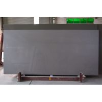 Quality Pure Grey Artificial Quartz Stone Slab 25.5