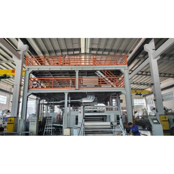 Quality Face Mask PP Spunbond Nonwoven Fabric Machine High Output Advanced Technology for sale