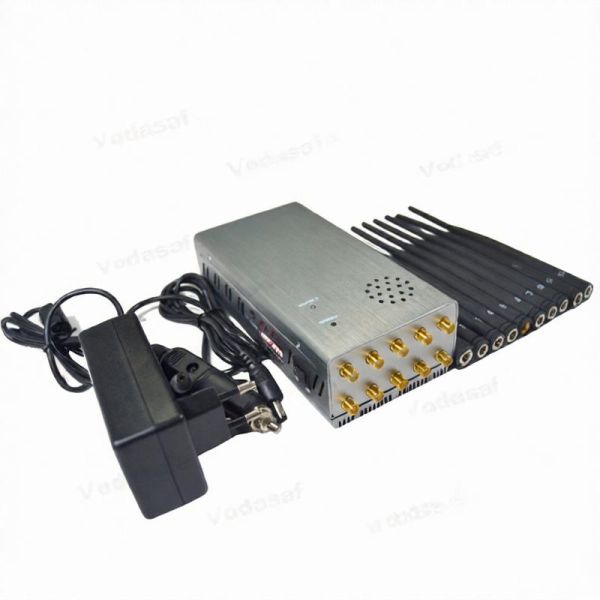 Quality GPS Lojack 4G 5G Portable Signal Jammer , Mobile Network Blocking Device for sale