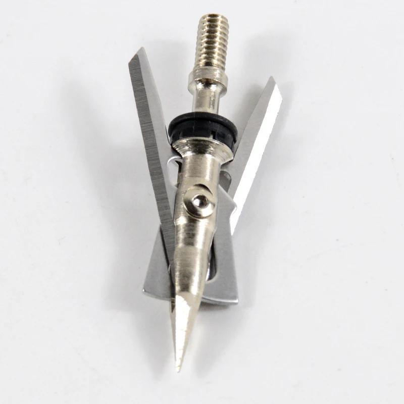 Archery Broadhead Hunting Compound 100 Grain Metal Arrow Heads