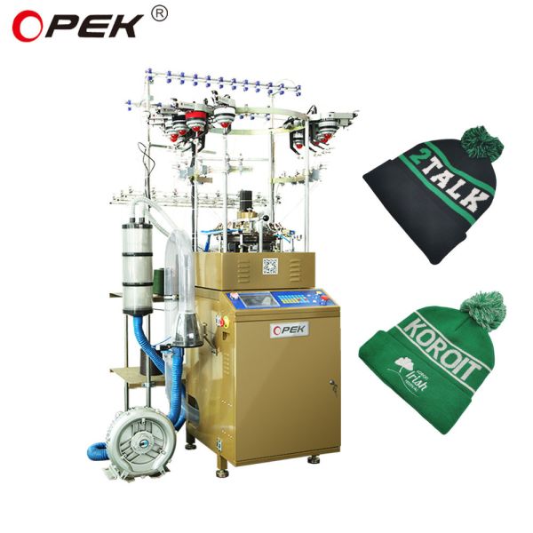 Quality Opek 2024 Popular Design Hats and Scarf Knitting Machine with Fully Computerized for sale
