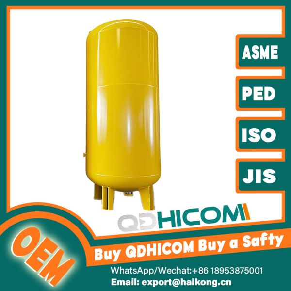 Quality Anti Corrosion Steel Compressor Air Receiver Tank Vertical Compressed Air Tank for sale