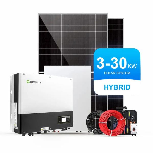 Quality Durable Hybrid Solar Energy Battery System 5KW 15KW 20KW 25KW 40Kw for sale