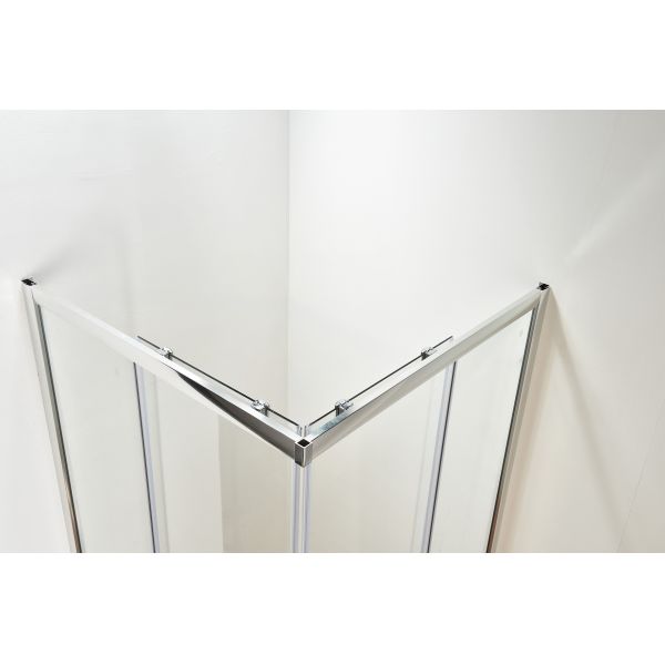 Quality 900x900x1900mm Corner Shower Cubicle Tempered Glass for sale