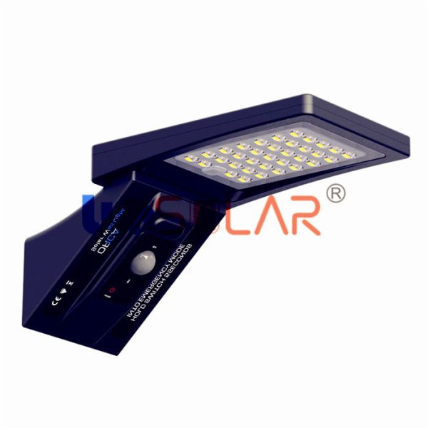 Quality 360Lm Solar Sensor Lights Outdoor 5000K 6500K CCT Garden Decorative Walkway Lights for sale