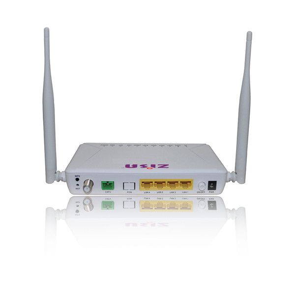 Quality High Rate 1ge Gepon ONU Modem Fiber Optic OP256CW 300Mbps 2.4 GHz for sale