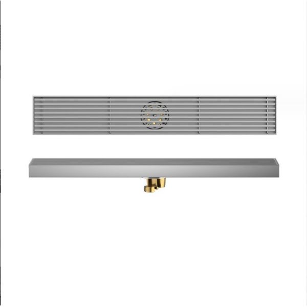 Quality Stainless Steel Linear Floor Drain for Bathroom Shower Anti-Odor and Easy to Clean for sale