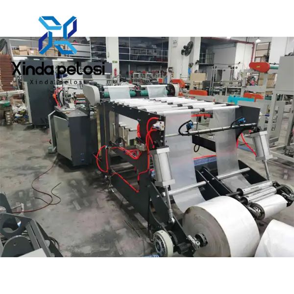 Quality Customization  Cold Cutting Garbage Bag Making Machine 140pcs/Min for sale