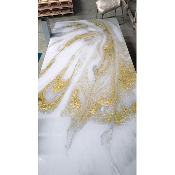 Quality UV Imitation Marble Board Extrusion Line PVC Marble Sheet Machine 350-450kg/H for sale