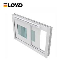 Quality White Commercial Aluminum Windows Sliding Upvc Window OEM for sale