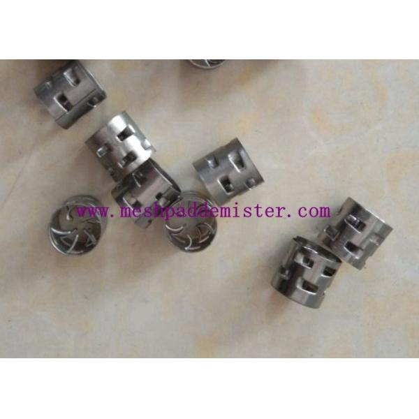 Quality 10mm 304 Stainless Steel Pall Rings Chemical Industry Tower Packing for sale