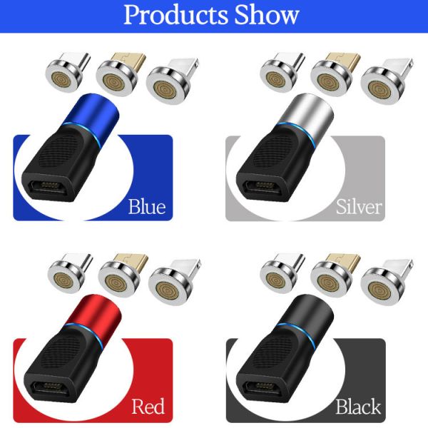 Quality Explosion Proof Fast Charging USB C Cable 45g Magnetic OTG Adapter for sale