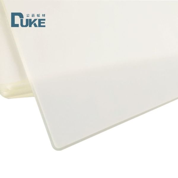 Quality Opal Opaque Milky White Glossy Light Diffuser Sheet For Outdoor LED Letter Lighting Box for sale