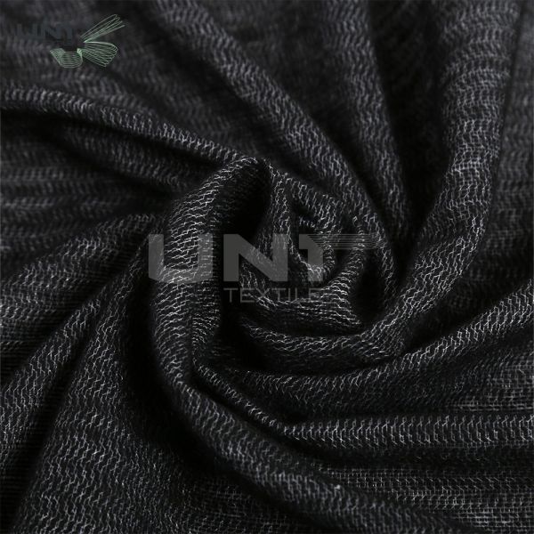 Quality Fusible Interlining Belended Weft Insert Napping Fusible Interlining For for sale