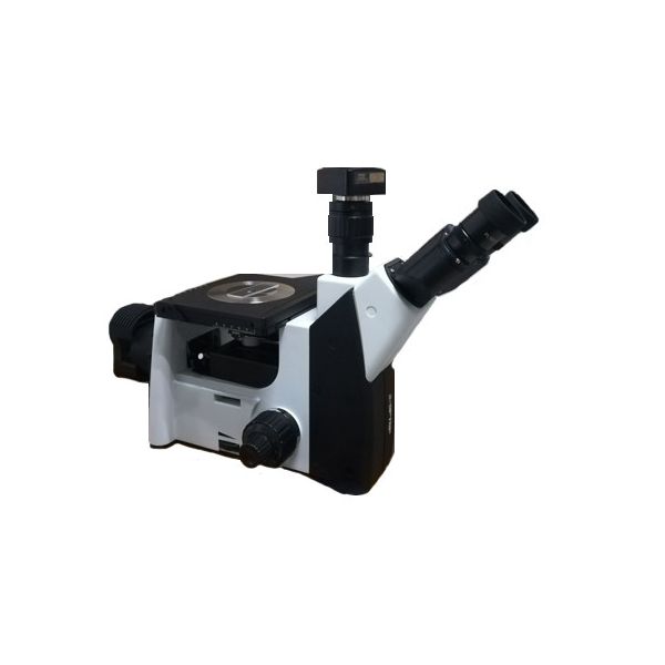 Quality 50X-1000X  Inverted Optical Microscope Metallurgical WF PL10X Trinocular for sale