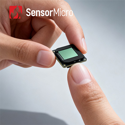 Quality 400x300 Resolution 17μm Pixel Size Vanadium Oxide Uncooled Infrared Detector for for sale