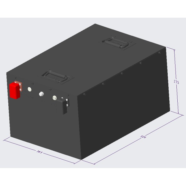 Quality 72V 175Ah Golf Cart Lithium Ion Battery 2.8