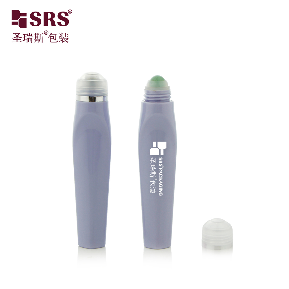 Quality PETG Unique Design Shape PCR Roll On Bottle Customize Color Eye Serum Liquid for sale