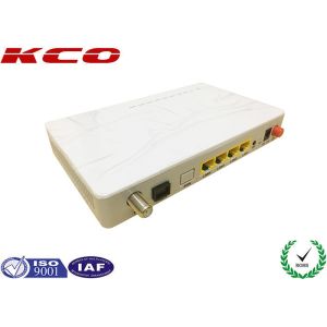 Quality 1GE 3GE 1CATV WIFI FTTH Active Fiber Optic GPON ONU SFU KCO-8804-WF for sale