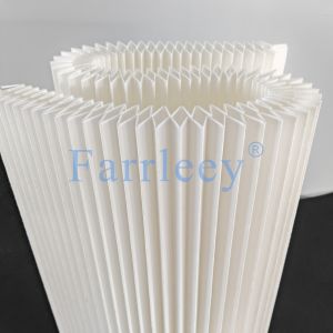 Quality Corrugated Nonwoven Fabrics Polyester Spunbond In Industrial Filtration for sale